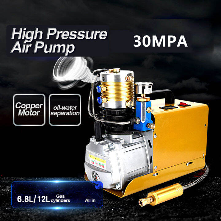 CHUANGCHAO High Pressure Air Pump 30mpa Diver Gas Bottle Compression ...