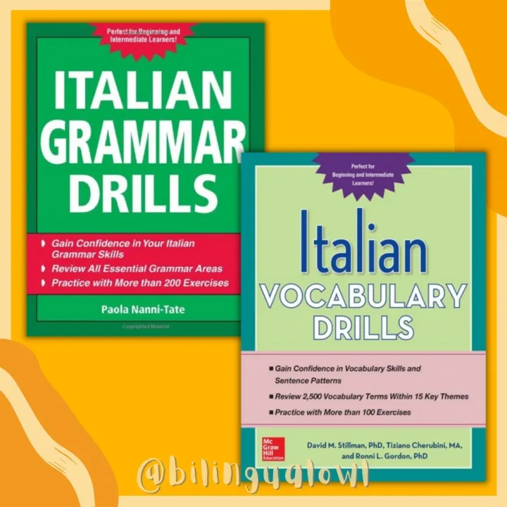 【Ready Stock】 Italian Grammar and Vocabulary Drills by Paola Nanni ...