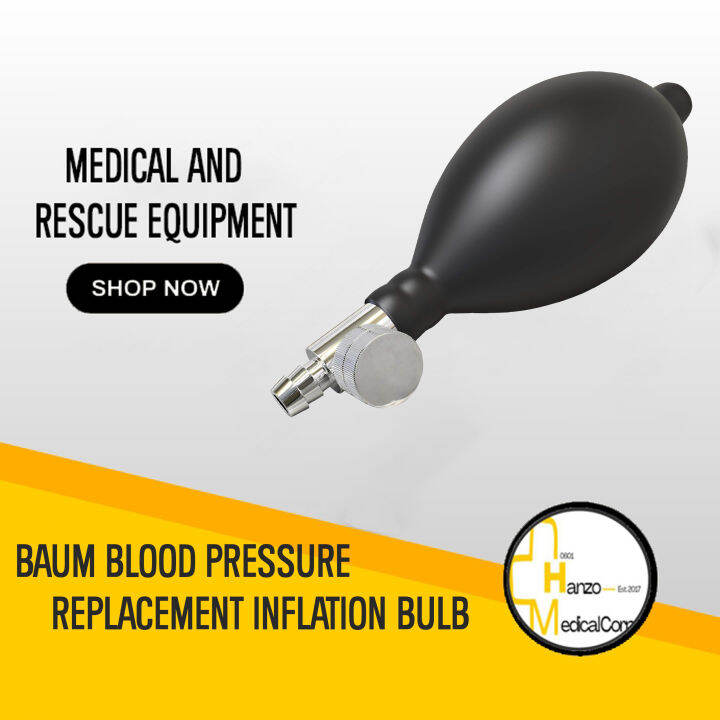 BAUM BLOOD PRESSURE REPLACEMENT INFLATION BULB | Lazada PH