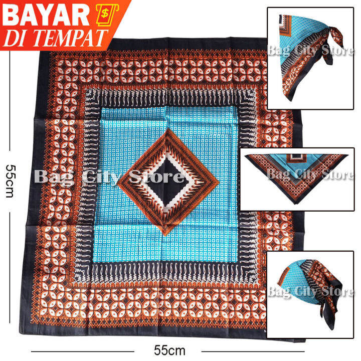 Bag City Scarf Slayer Bandana Pria Dewasa Originals Motif Batik BCS250 ...