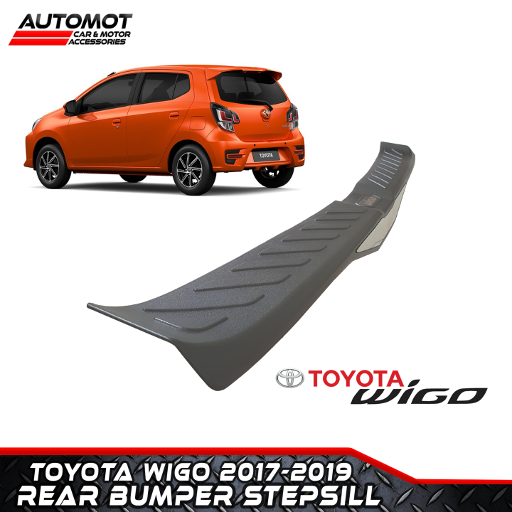 Toyota Wigo 2017-2019 Rear Bumper Stepsill | Lazada PH