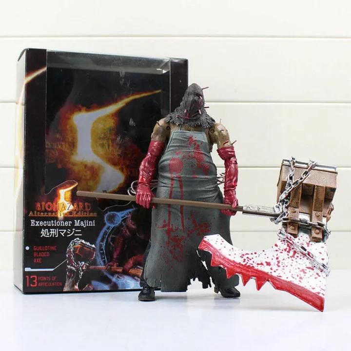 NECA Resident Evil Action Figure Butcher Hangman 7.48'' PVC Model Toy ...