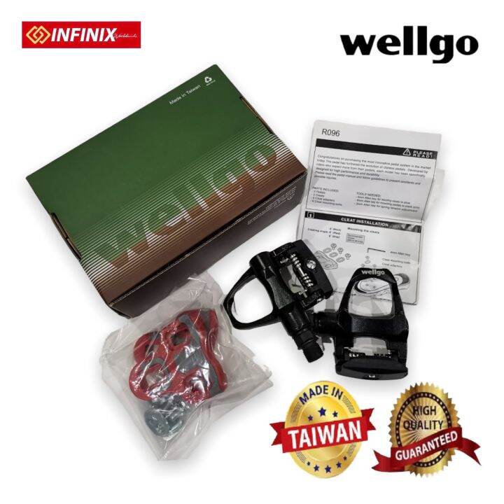 Wellgo Roadbike Pedal R-096 Alloy Bearing Blk Taiwan | Lazada PH