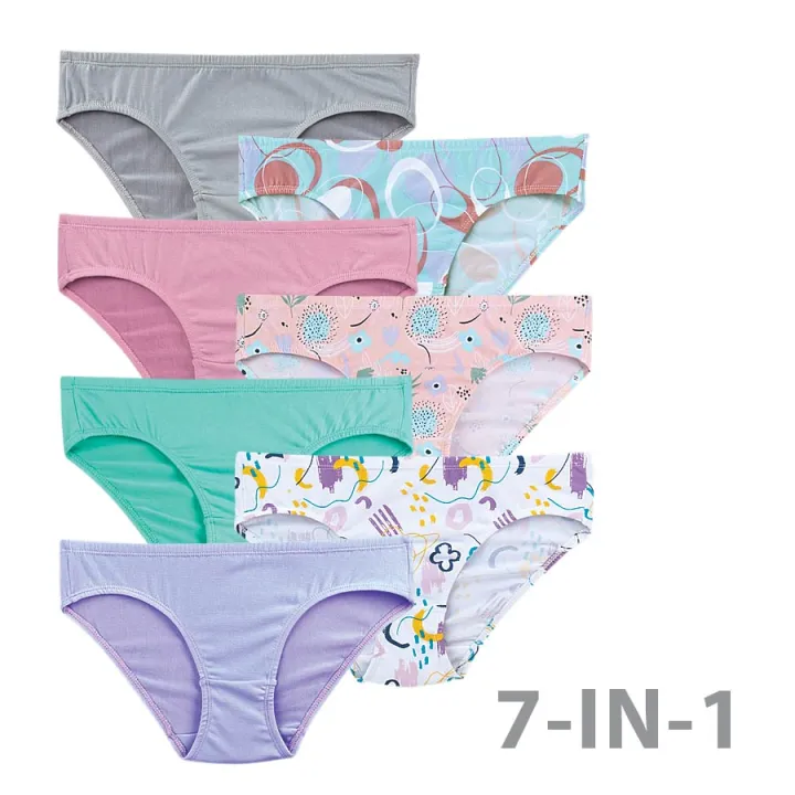 Natasha Shape Ambrose 7pcs Ladies Panty Bikini Polyester Spandex NIW ...