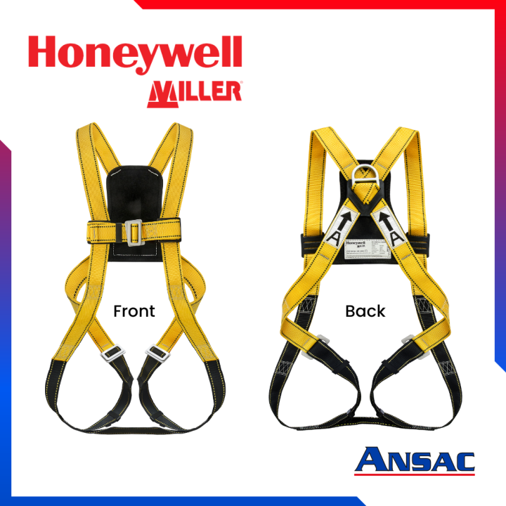 Honeywell Miller Single fall arrest dorsal D-ring Full Body Safety ...