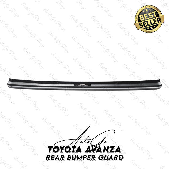 Toyota Avanza 2022-2023 Pinwheel Rear Bumper Guard / Rear Stepsill ...