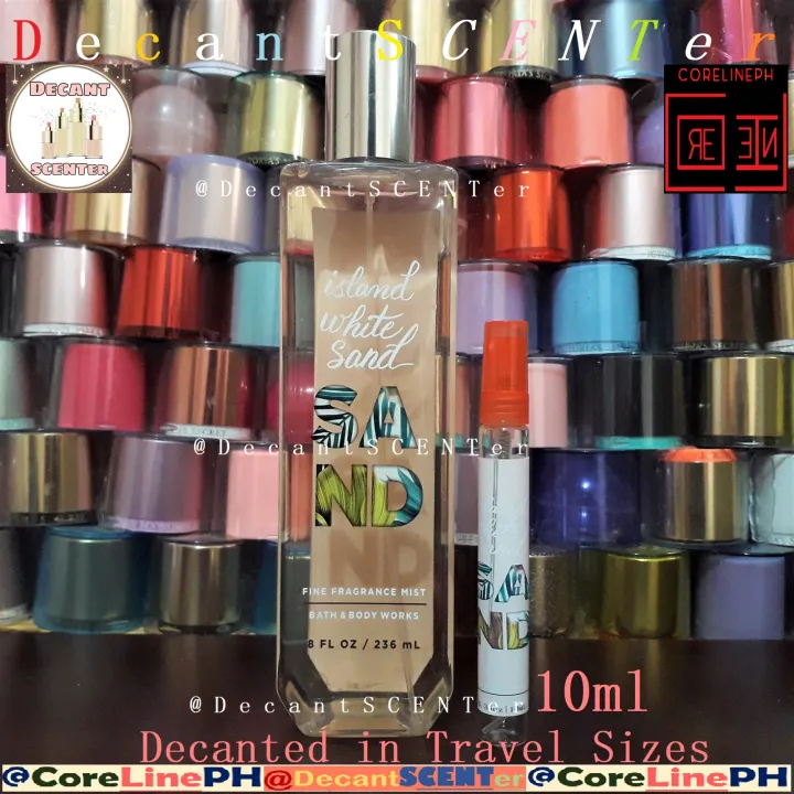 Island White Sand Body Mist In Travel Size 10ml Lazada Ph
