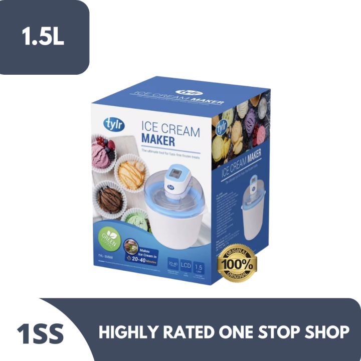 Tyler Ice Cream Maker 1.5L | Lazada PH
