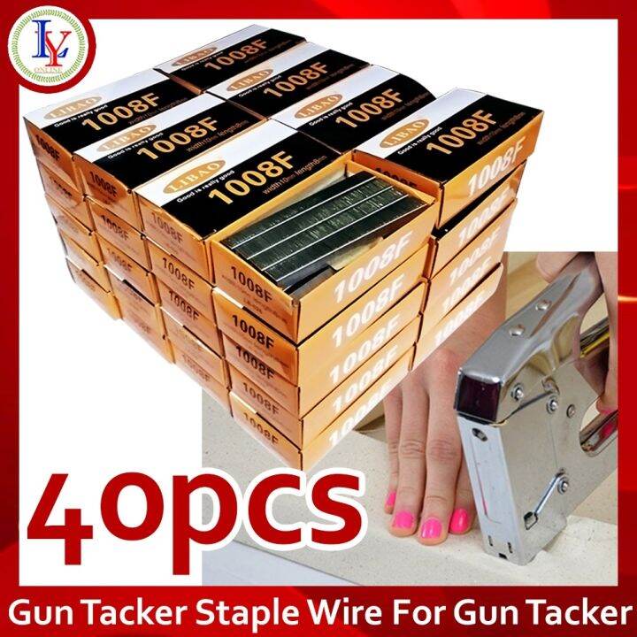 Gun Tacker Staple Wire For Staple Gun Tacker 10mm X 8mm (1008F) 40pcs ...