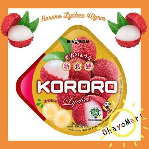 UHA Kororo leci permen jeli / Japanese jelly fruit lychee flavour 40g | Lazada Indonesia