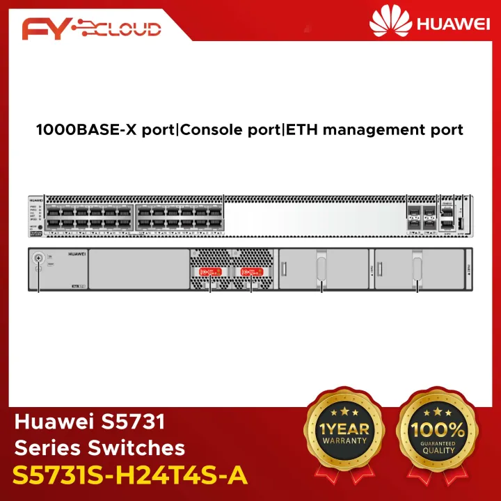 Huawei S5731 Series Switches | S5731S-H24T4S-A | 150W AC Power Supply ...