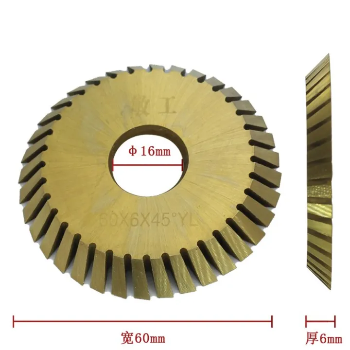36 Tooth Titanium Key Cutter Blade For Key Copy Duplicating Machine ...