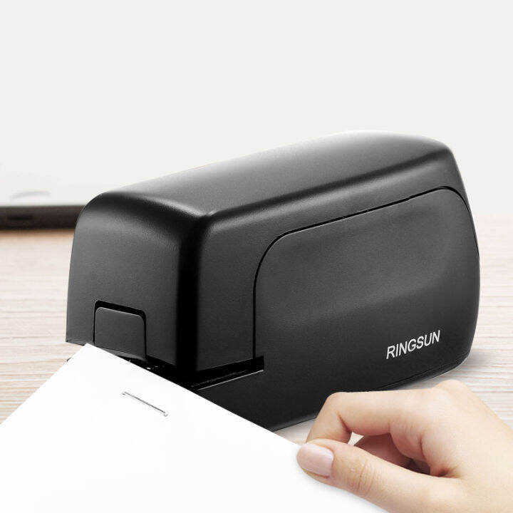 Electric Stapler School Auto Paper Bookbinding Machine Use 24/6 26/6 ...