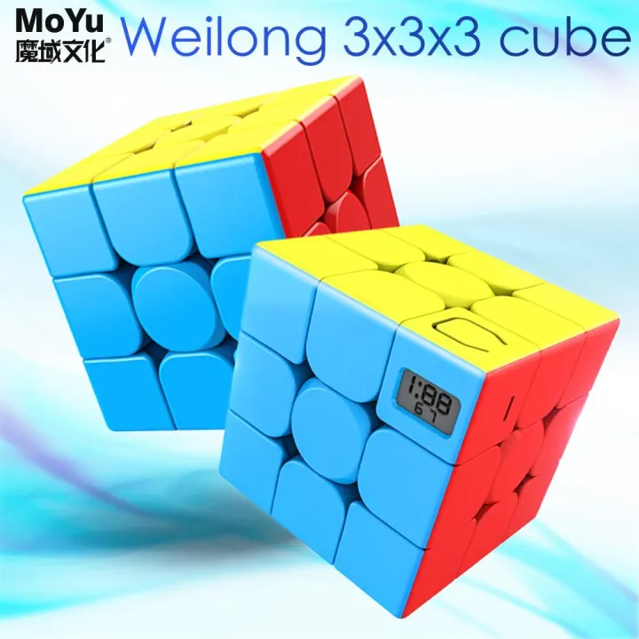 Moyu Cubing Classroom Meilong 3x3x3 Magic Timer Cube Profissional ...