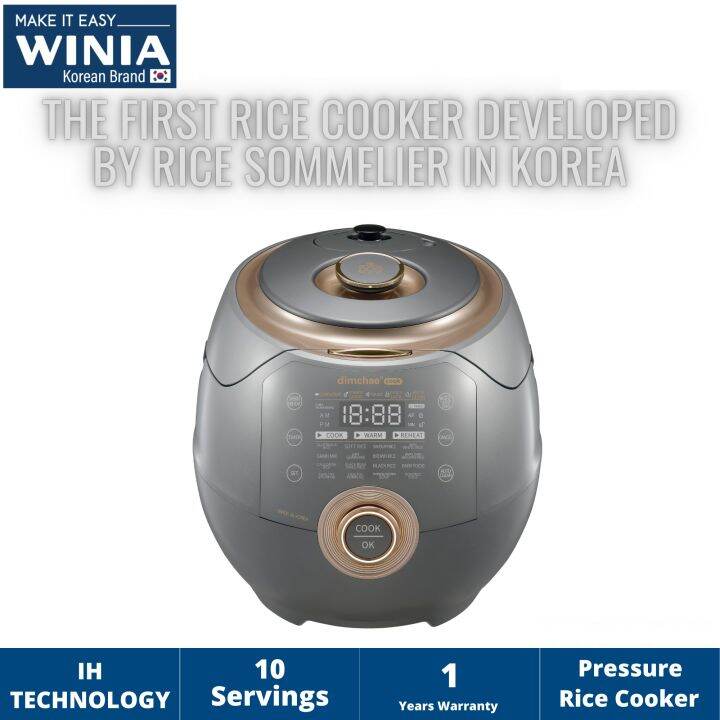 DIMCHAE COOK IH PRESSURE RICE COOKER RCP-10TSS | Lazada
