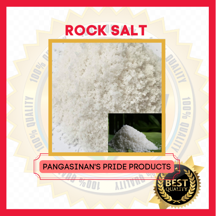 PANGASINAN'S PRIDE Rock Salt from Dasol, Pangasinan | Lazada PH