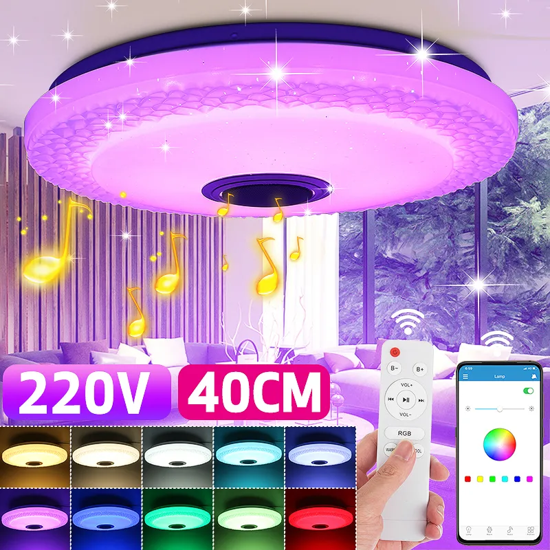 Ceiling Light With Bluetooth Speaker In India | Shelly Lighting