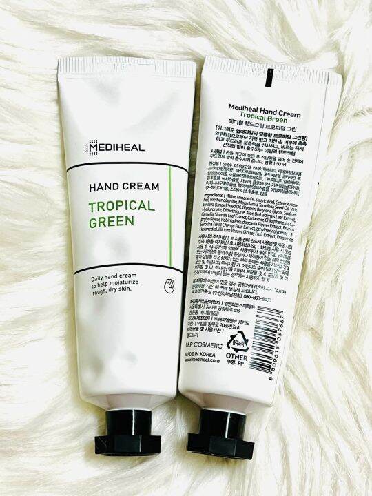 KEM DƯỠNG DA TAY HƯƠNG NƯỚC HOA MEDIHEAL TROPICAL GREEN HAND CREAM ...