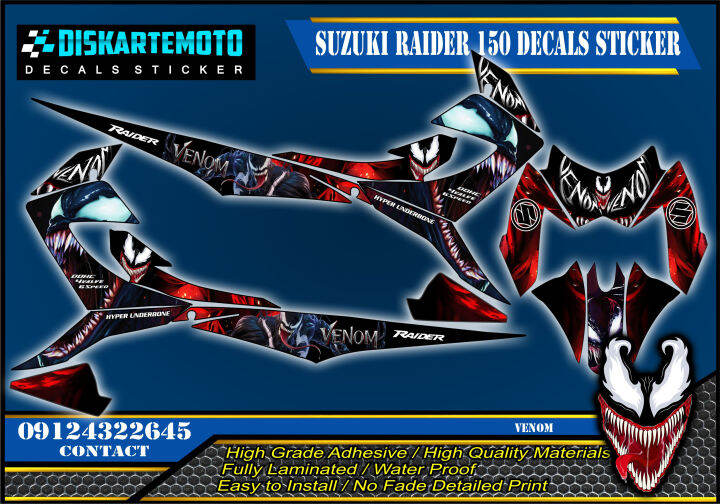 Raider 150 Decals Sticker | Lazada PH