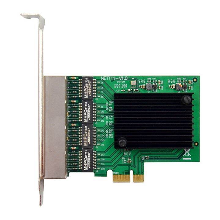 3X Pci-E X1 Gigabit Network Card Pci-Express 4 Port Ethernet Network Card Rtl8111F Ethernet Lan ...