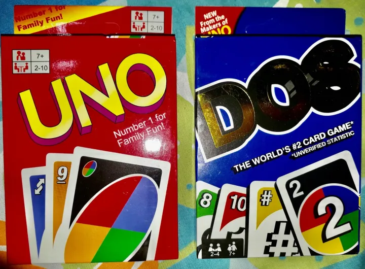 Uno and Dos Cards Bundle | Lazada PH