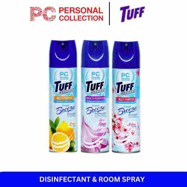 TUFF Germban Multi-purpose Disinfectant & Room Spray 250ml (SAKURA ...
