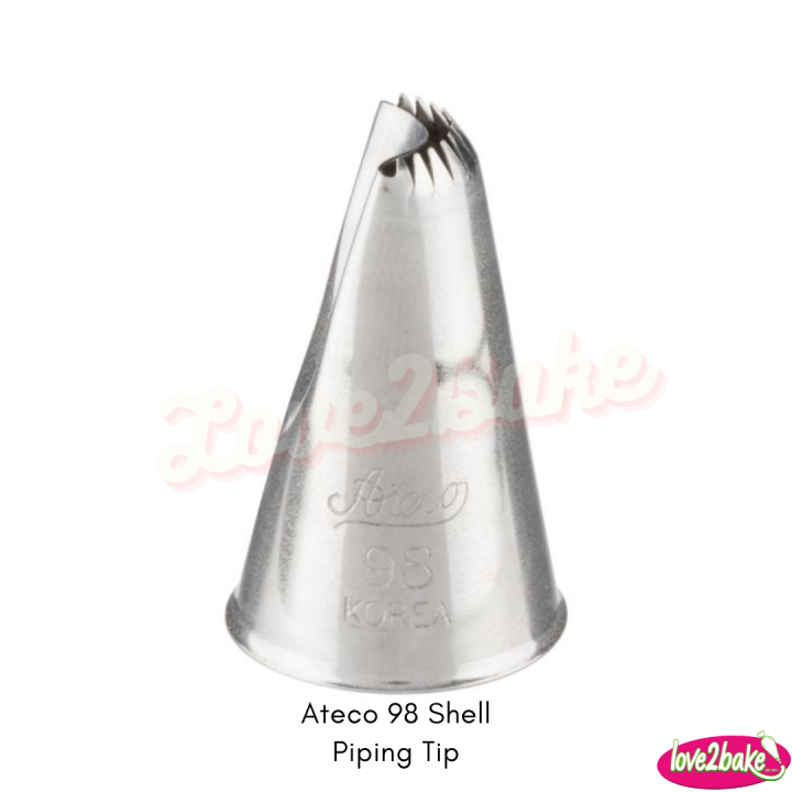 Ateco Shell Piping Tip 98 (Small) | Lazada PH