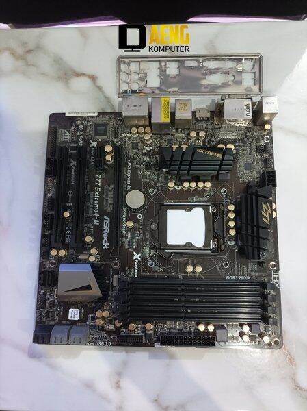 Motherboard Mainboard Mobo Gaming Merk ASRock Z77 Extreme4 - M Socket ...