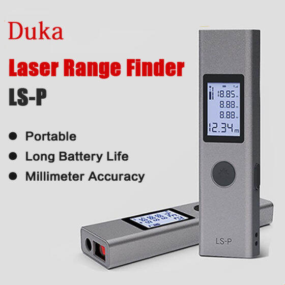DUKA LS-P Laser Rangefinder 40m Laser Range Finder Handheld Portable ...