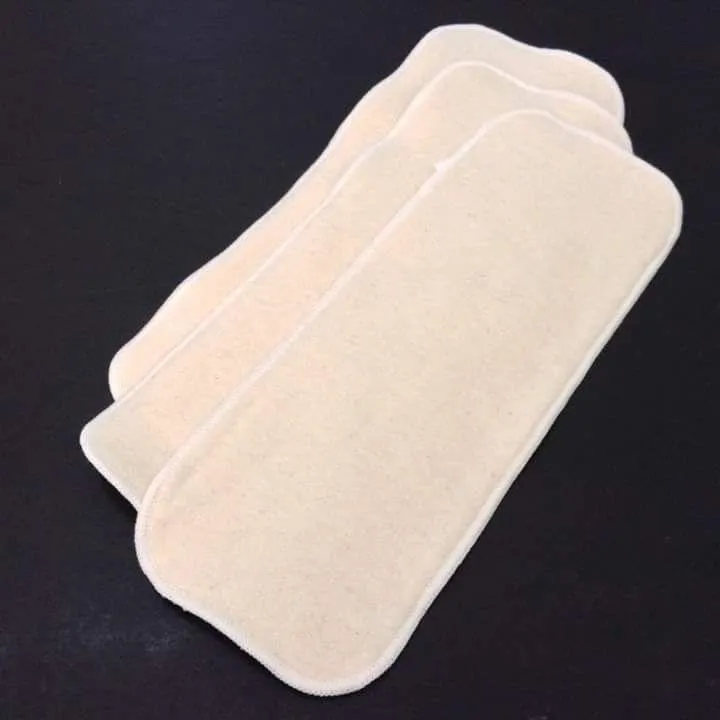 3pc Set Hemp Organic Cotton 4-Layer Cloth Diaper Insert | Lazada PH