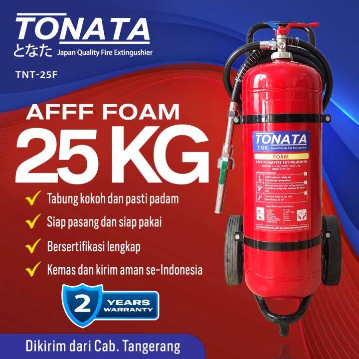 APAR APAB 25KG TONATA / FOAM 25 KG / Set Komplit | Lazada Indonesia