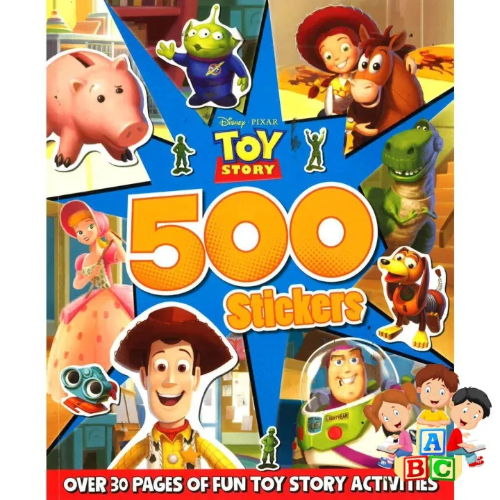 ส่งฟรี หนังสือ *500 Stickers Disney: Disney Pixar Toy Story: 500 ...