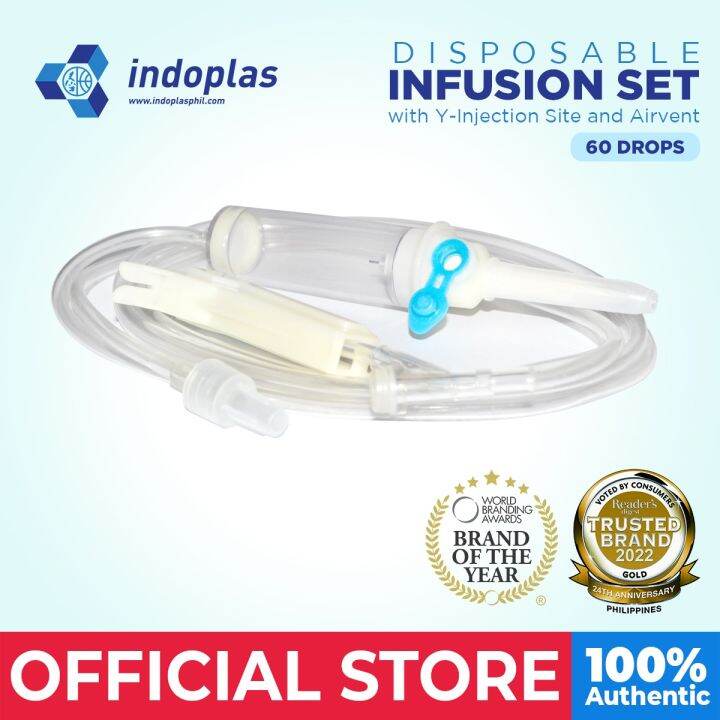 Indoplas Infusion Set - Microset (60 drops) 1's | Lazada PH