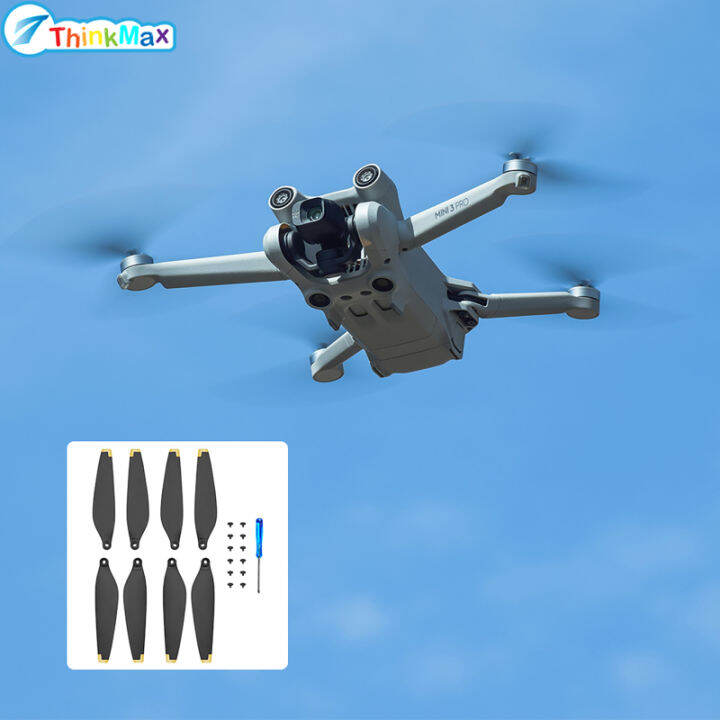 THINKMAX ของแท้100%!!ใบพัดโดรนมีดปลอม6030พัดลมปีกสำหรับอะไหล่ Dji Mini 3 Pro อุปกรณ์โดรน ...