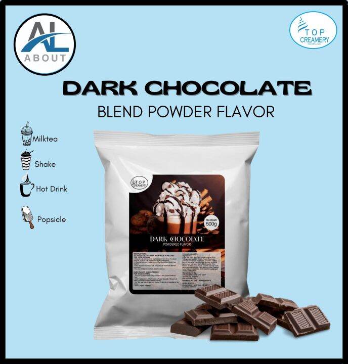 TOP CREAMERY DARK CHOCOLATE FLAVORED POWDER 500g | Lazada PH