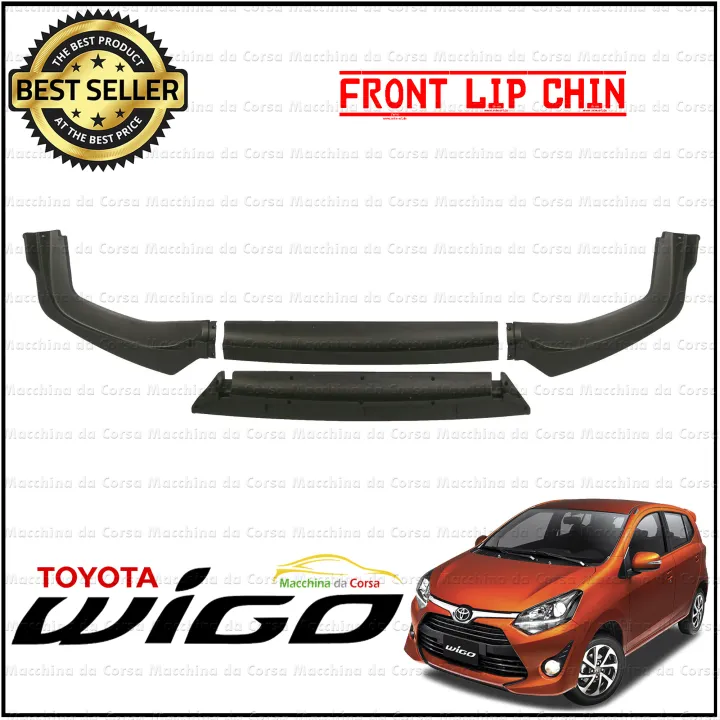 Toyota Wigo 2017-2021 Gen 2 Front Lip Chin | Lazada PH