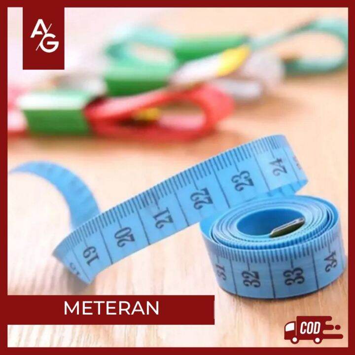 AG - METERAN JAHIT | METERAN KAIN ALAT UKUR MULTIFUNGSI 150CM | METERAN ...