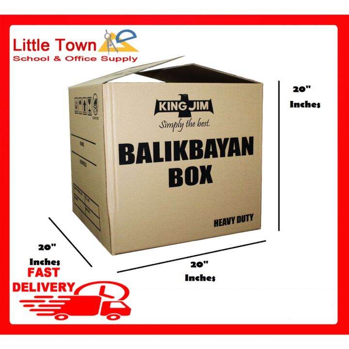 ♠Heavy Duty Brown Balikbayan Box Storage Box | Lazada PH