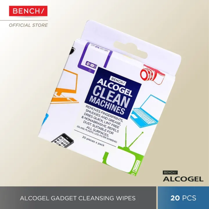 preferential CPW1020A - BENCH Alcogel Clean Machines 20 sheets | Lazada PH