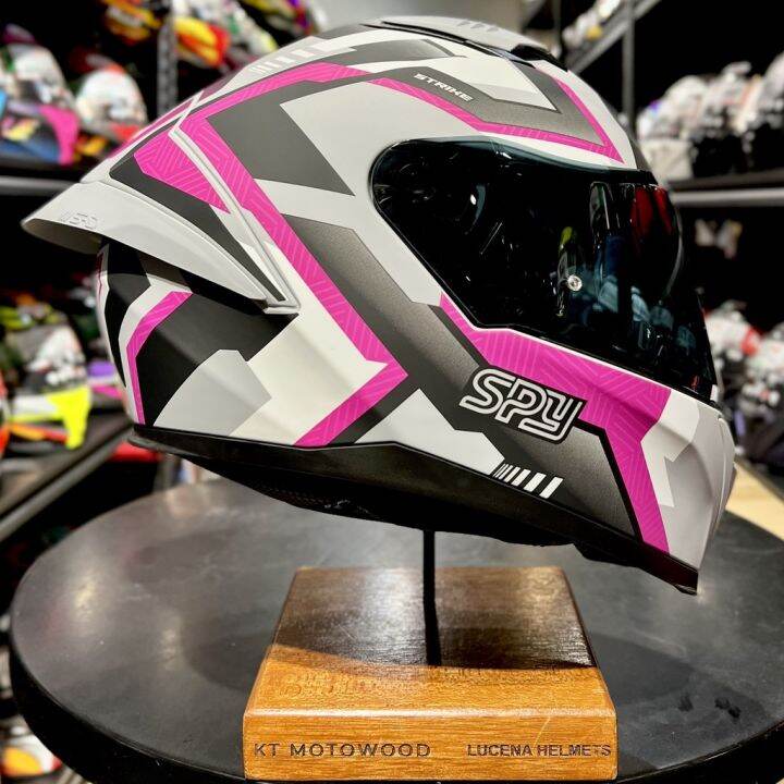 SPYDER Strike V2 FORZA Full Face Single Visor Helmet w/ FREE EXTRA LENS ...