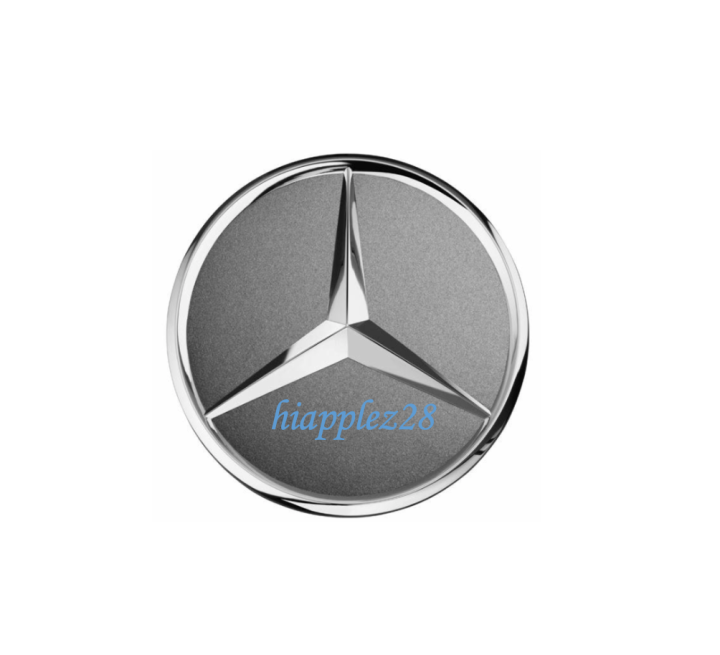 Wheel Center Hub Cap Himalaya Grey Alloy 75mm Genuine Mercedes-Benz ...