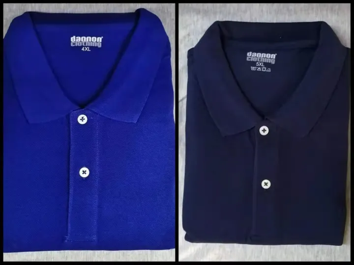 DANNON Men's Poloshirt PLUS SIZE (Honeycomb) (3X/4X/5X) | Lazada PH