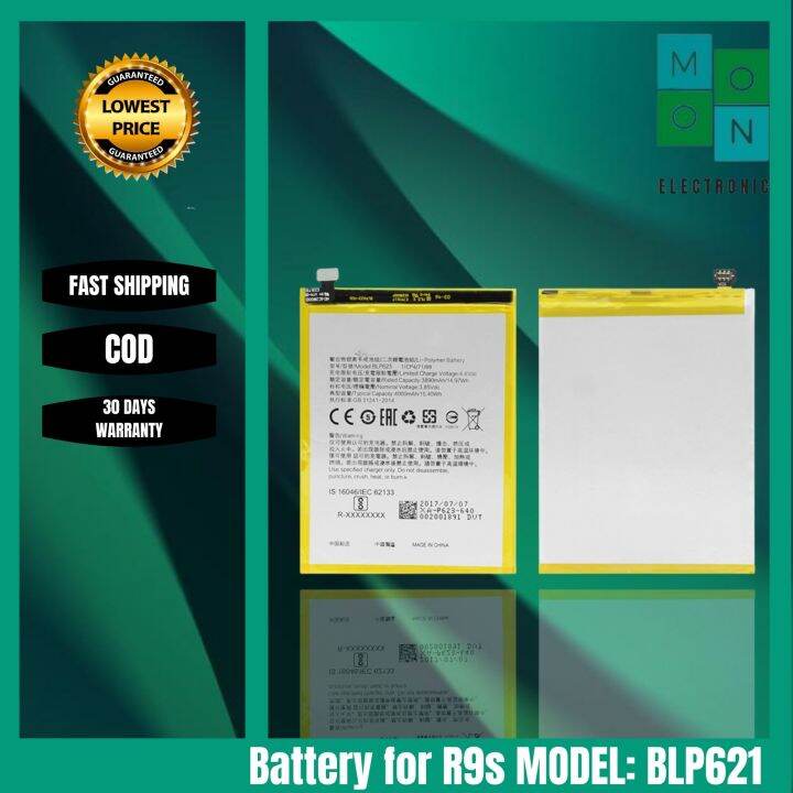 Oppo R9s Battery Model BLP621, Original Equipment Manufacturer | Lazada PH
