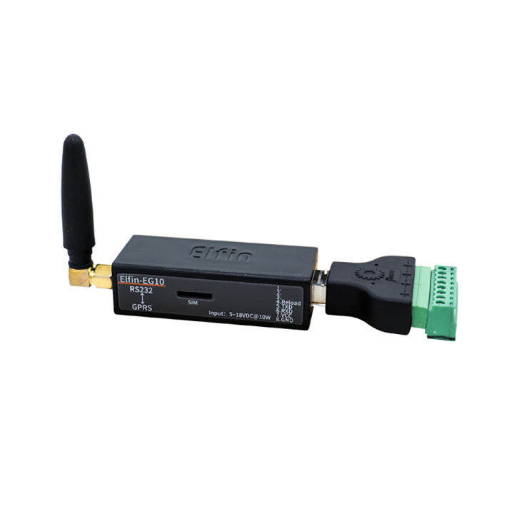 Serial Port RS232 to GPRS GSM Converter Module RJ45 Network Server ...