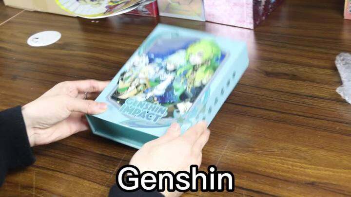Genshin Impact Cards Collection TCG Pack Full Set Set Anime Playing ...