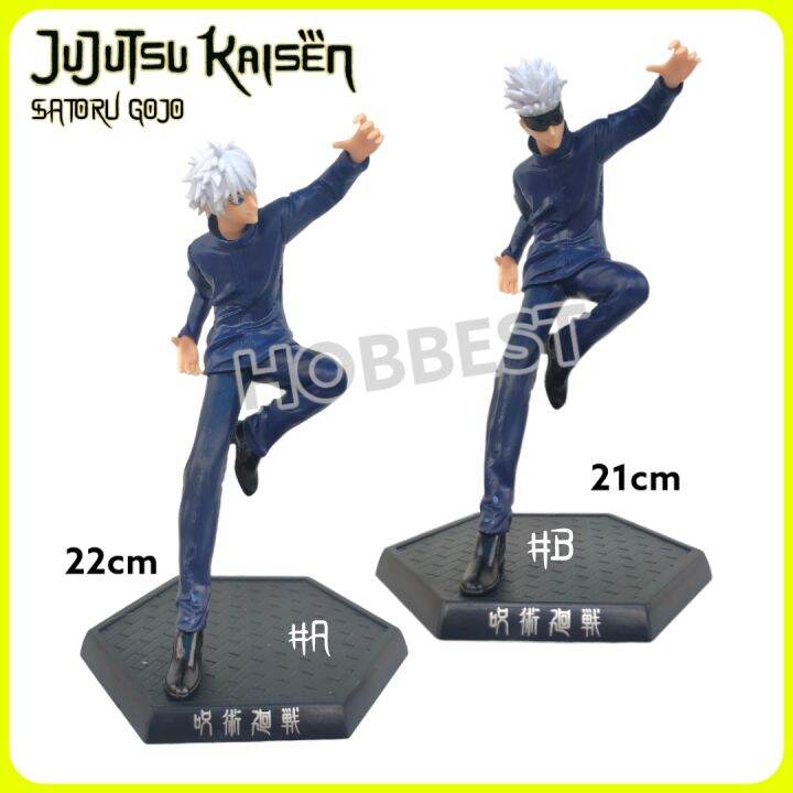 Action Figure JUJUTSU KAISEN : SATORU GOJO 21cm - Miniatur Pajangan ...