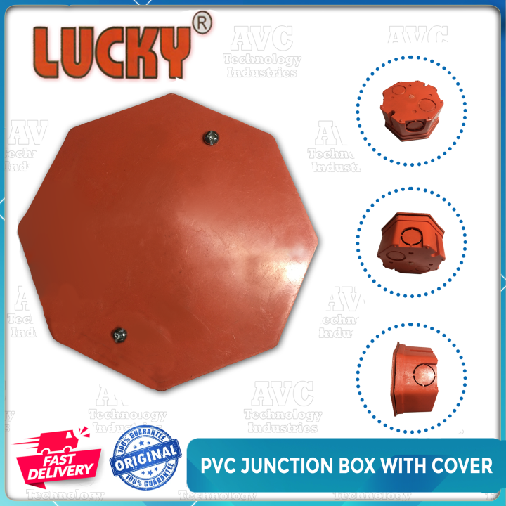 LUCKY PVC Junction Box with Cover | Lazada PH
