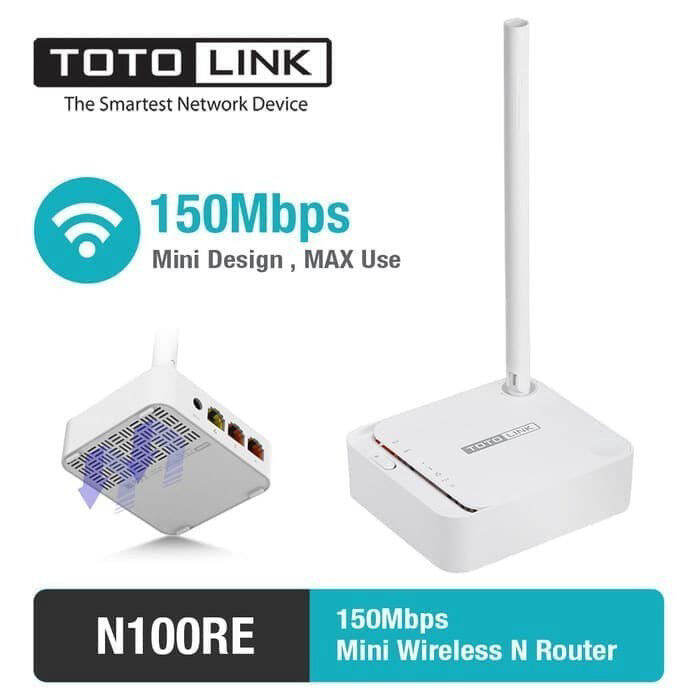TOTOLINK N100RE Wireless N Router 150Mbps - TOTOLINK | Lazada Indonesia