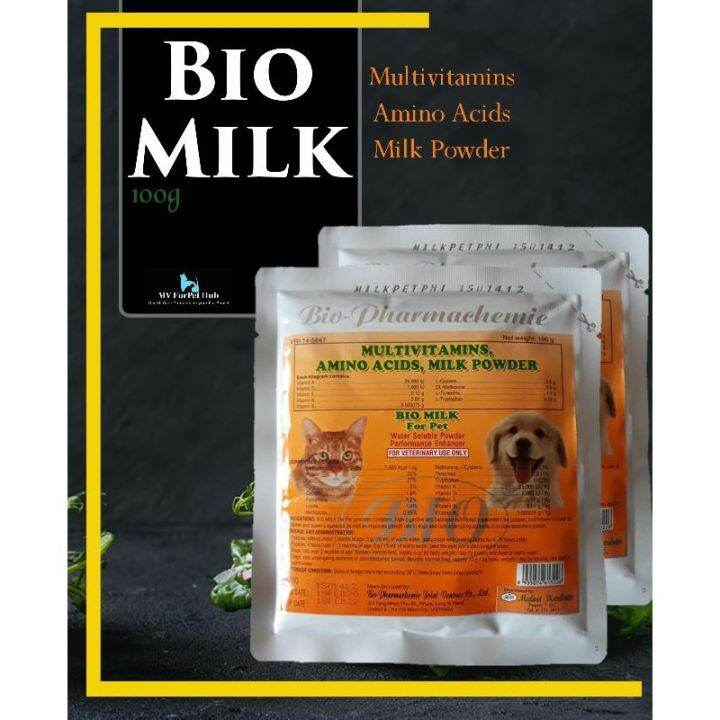 BIO MILK For Pet,100g | Lazada PH