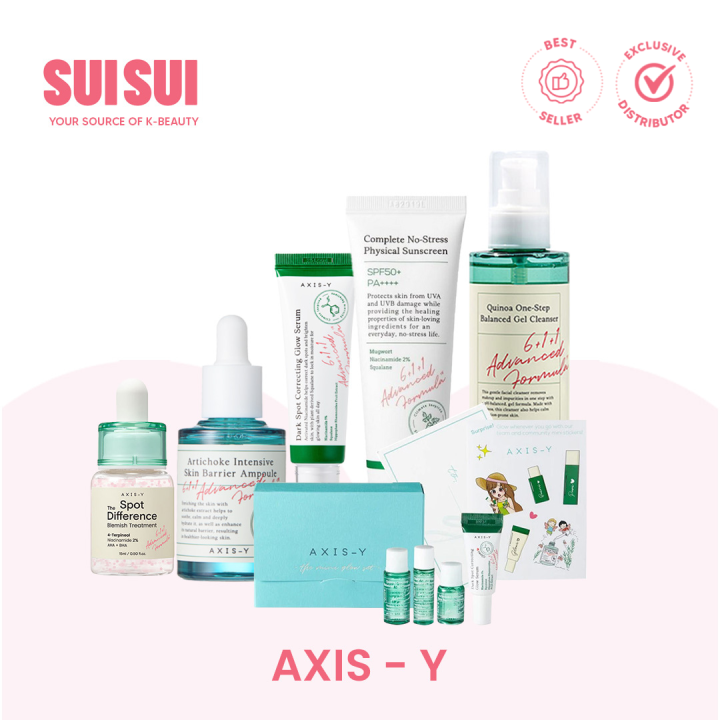 AXIS-Y Best Sellers (Cleanser | Serum | Spot Treatment | Sunscreen ...